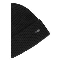 SOS Herren Beanie "Girdwood", schwarz, unifarben, Wolle, M&uuml;tzen, mit atmungsaktiver Eigenschaft