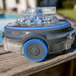 Poolroboter GRE, B:35cm H:18,5cm L:35cm, grau, Polyvinylchlorid (PVC), Poolbodensauger, "Wet Runner Plus"