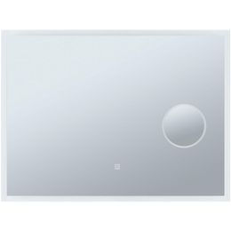 Paulmann LED Spiegelleuchte "LED Leuchtspiegel Mirra IP44 dimmbar Spiegel", 1, H: 60cm, 1 Stk., silber, Leuchten, Memoryfunktion, Dimmer