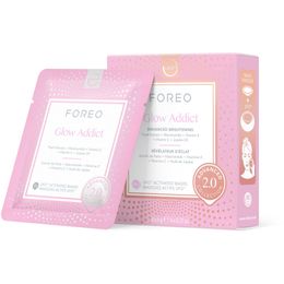 Foreo Gesichtsmaske "UFO Mask Glow Addict 2.0", 24 g, pink, Hautpflegemittel, komptibel mit UFO & UFO mini