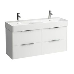 Laufen Base f&uuml;r VAL Waschtischunterschrank H4025341102611 118x53x39cm, mit 4 Schubladen, wei&szlig; gl&auml;nzend