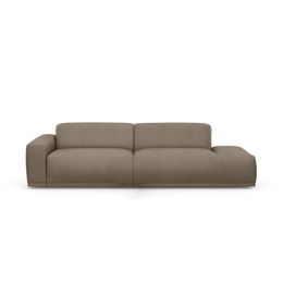 Big-Sofa Trendmanufaktur, B:277cm H:72cm T:107cm, braun, 100% Polyester, Sofas, "Braga, mit hochwertigem Kaltschaum, Megasofa, in Cord erh&auml;ltlich",