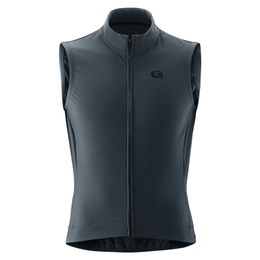 Gonso Herren Funktionsweste "Road Vest Therm"anthrazit, Gr. 4XL, 85% Polyester (Recycelt), 15% Elastan, Westen, Herren Weste mit R&uuml;ckentasche,