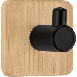Klebehaken Kleine Wolke, B:4,5cm H:4,5cm L:3,6cmnatur, Bambus, Haken, "Bamboo Pin Hook One"