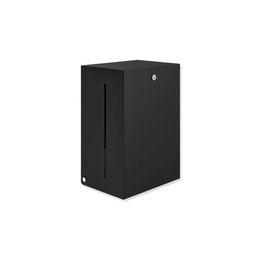 HEWI System 900 Papierrollenspender 900.06.01060DC Edelstahl pulverbeschichtet schwarz tiefmatt, elektronisch