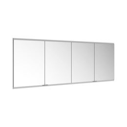 KEUCO Royal Modular 2.0 Spiegelschrank 800400210000400 2100 x 700 x 120 mm, 4 Steckdosen, Wandeinbau, 4-t&uuml;rig