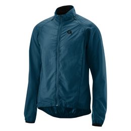 Gonso Damen Fahrradjacke "VATTARO", blau, Gr. M, 100% Polyester, Jacken, Extra leicht und 100% winddicht mit abzippbaren &Auml;rmeln