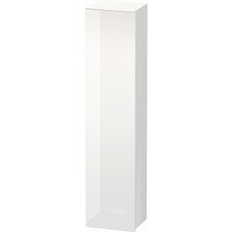 Duravit DuraStyle Hochschrank DS1229L2218 40x36x180cm, T&uuml;r links, wei&szlig; hochglanz/wei&szlig; matt