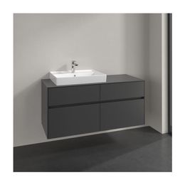Villeroy & Boch Villeroy und Boch Collaro Waschtischunterschrank C08200VR 120x54,8x50cm, Waschtisch links, graphite