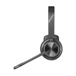 Poly Wireless-Headset "BT Headset Voyager 4310 USB-A/C Teams", B:18,8cm H:6cm T:21cm, schwarz, Kopfh&ouml;rer, Noise-Cancelling