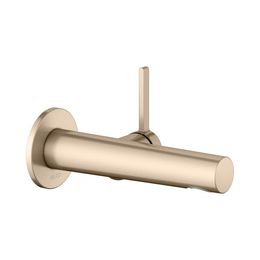 KEUCO Edition 400 Waschtischarmatur 51516030101 bronze geb&uuml;rstet, Unterputz Montage, Ausladung 165 mm