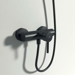 Ideal Standard Ceraline Duscharmatur BC200XG Silk Black, Aufputz