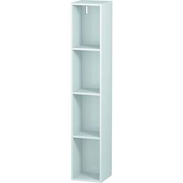 Duravit L-Cube Regalelement LC120501818 18x18cm, 4 F&auml;cher, vertikal, wei&szlig; matt