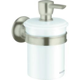 Hansgrohe Lotionspender Axor Montreux 42019820 Keramik, Halter Metall, brushed nickel