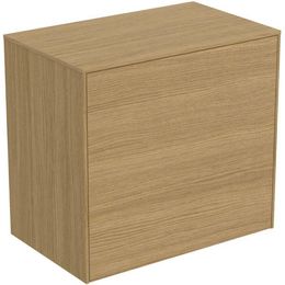 Ideal Standard Conca Waschtisch-Unterschrank T4317Y6 ohne Ausschnitt, 1 Auszug, 60 x 37 x 55 cm, Eiche hell Furnier
