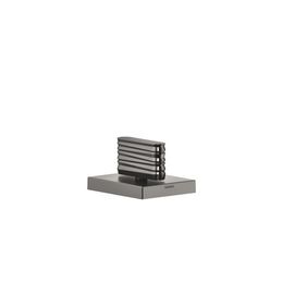 Dornbracht Cl.1 Seitenventil 20005706-99 linksschlie&szlig;end, warm, WAVES-Struktur, Dark Platinum matt