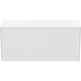 Ideal Standard Conca Waschtisch-Unterschrank T4320Y1 ohne Ausschnitt, 1 Auszug, 120 x 37 x 55 cm, Wei&szlig; matt lackiert