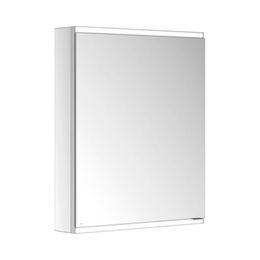 KEUCO Royal Modular 2.0 Spiegelschrank 800011060000100 600 x 700 x 120 mm, 1 Steckdose, Wandvorbau, 1-t&uuml;rig, beleuchtet, links