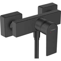 Hansgrohe Vernis Shape Brausearmatur 71650670 Aufputz, 1 Verbraucher, mattschwarz
