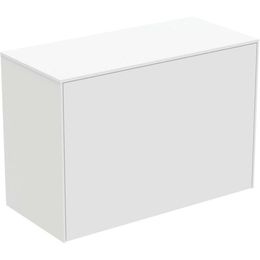 Ideal Standard Conca Waschtisch-Unterschrank T4318Y1 ohne Ausschnitt, 1 Auszug, 80 x 37 x 55 cm, Wei&szlig; matt lackiert