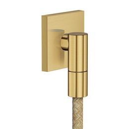 Hansgrohe AXOR Wandanschluss 36738250 eckig G1/2" Brushed Gold Optic