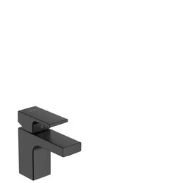 Hansgrohe Vernis Shape Waschtischarmatur 71593670 CoolStart, mit Zugstangen-Ablaufgarnitur, mattschwarz