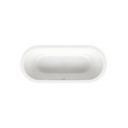 Bette BetteStarlet Flair Oval Badewanne 8773-440PLUS Glasur, snow, 168x73x42cm