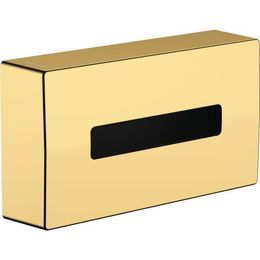Hansgrohe AddStoris Kosmetiktuchbox 41774990 Wandmontage, polished gold optic
