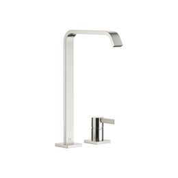 Dornbracht IMO Waschtisch-Zweilocharmatur 29218671-06 mit hohem Auslauf, Platin geb&uuml;rstet