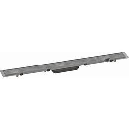 Hansgrohe RainDrain Rock Duschrinne 56030000 70 cm, Fertigset, k&uuml;rzbar und befliesbar