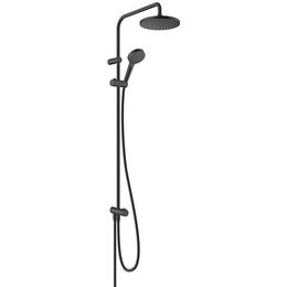 Hansgrohe Vernis Blend 200 1jet Showerpipe Reno 26099670 EcoSmart, mattschwarz