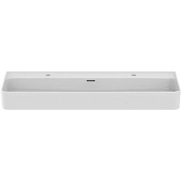 Ideal Standard Strada II Waschtisch T3595MA weiss Ideal Plus, 120x43cm, 2 Hahnl&ouml;cher