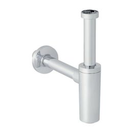 Geberit Tauchrohrgeruchsverschluss 151034211 Abgang horizontal, f&uuml;r Waschbecken, G 1 1/4 x 32 mm, hochglanz-verchromt