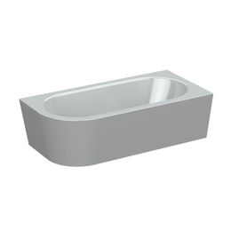 Bette BetteStarlet V Silhouette Badewanne 6720-002CELVK manhattan, 195x95x42cm, mit Sch&uuml;rze