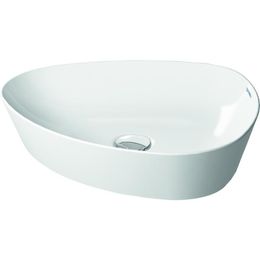 Duravit Cape Cod Aufsatzwaschtisch 23395026001 wei&szlig;/wei&szlig; seidenmatt wondergliss, 50x40,5cm
