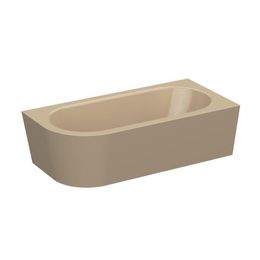 Bette BetteStarlet V Silhouette Badewanne 6720-003CELVK bahama beige, 195x95x42cm, mit Sch&uuml;rze