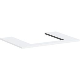 Hansgrohe Xilesa E Konsole 54269700 Ausschnitt mittig, 780 x 550 mm, mattwei&szlig;