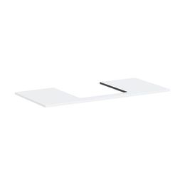 Hansgrohe Xilesa E Konsole 54271700 Ausschnitt mittig, 1180 x 550 mm, mattwei&szlig;