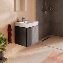 Hansgrohe Xilesa E Waschtischunterschrank 54251760 1 Schubkasten, f&uuml;r Waschtisch, 530 x 470 mm, schiefergrau matt