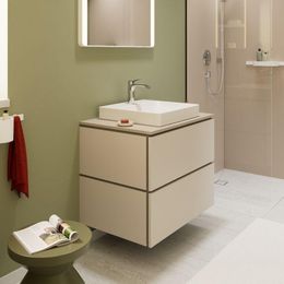 Hansgrohe Xilesa E Waschtischunterschrank 54299780 2 Schubk&auml;sten ohne PushOpen, 780 x 550 mm, sandbeige matt