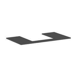 Hansgrohe Xilesa E Konsole 54270760 Ausschnitt mittig, 980 x 550 mm, schiefergrau matt