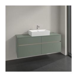 Villeroy & Boch Villeroy und Boch Collaro Waschtischunterschrank C13100AF 140x54,8x50cm, f&uuml;r Waschtisch mittig, soft green
