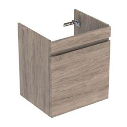 Geberit Renova Plan Waschtischunterschrank 501906JR1 58,5 x 60,6 x 44,6 cm, nussbaum, Folie strukturiert
