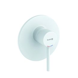 Kludi Bozz Brausearmatur 387555376 Unterputzarmatur, Durchflussmenge 28 l/min, mattwei&szlig;