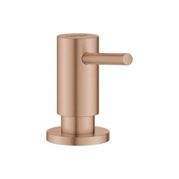 Grohe Seifenspender 40535DL0 0,4 l, Vorratsbeh&auml;lter, f&uuml;r Fl&uuml;ssigseife, warm sunset geb&uuml;rstet