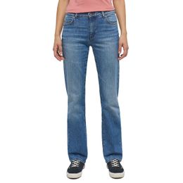 Mustang Damen Straight-Jeans "Style Crosby Relaxed Straight"hellblau, 5000403, Gr. 32, Jeans, 99% Baumwolle, 1% Elasthan, Jeans
