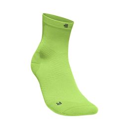Bauerfeind Damen Socken "Run Ultralight Socks", Gr. 38, gr&uuml;n, Polyamid, unifarben, Socken