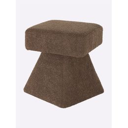 Hocker HEINE HOME, B:38cm H:40cm T:38cm, braun, Garten, Hocker