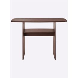 Schreibtisch HEINE HOME, B:110cm H:75,5cm T:45cm, braun, B&uuml;ro, Tische