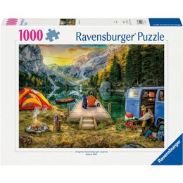 Ravensburger Kinder Puzzle "Campingurlaub", bunt, B:70cm H:50cm, Puzzles, Made in Germany